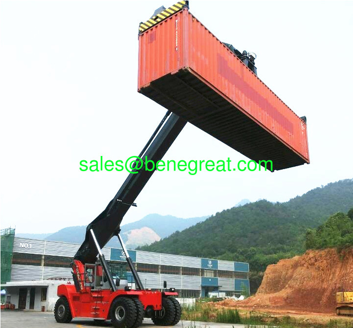 45 ton container reach stacker manufacturer 45 T container lift truck ...