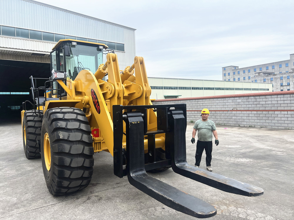 42000kg Capacity Fresh New BEM998-42T Fork Wheel Loader Hydraulics 340L ...