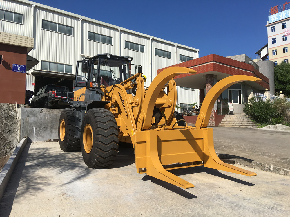 LONKING LG850N wheel Loader 5 ton front end loader with log grab